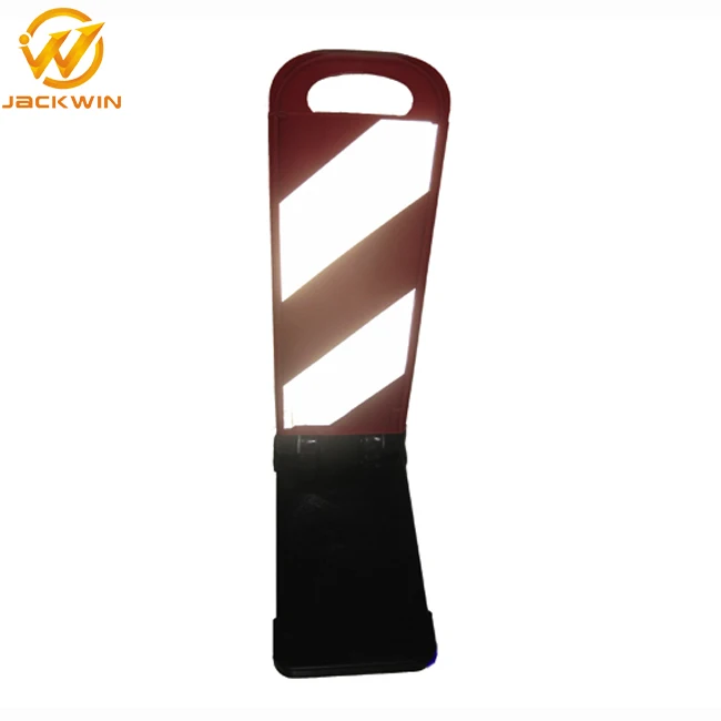 Portable Reflective Road Traffic Sign Board Delineator Bollard - Buy ...