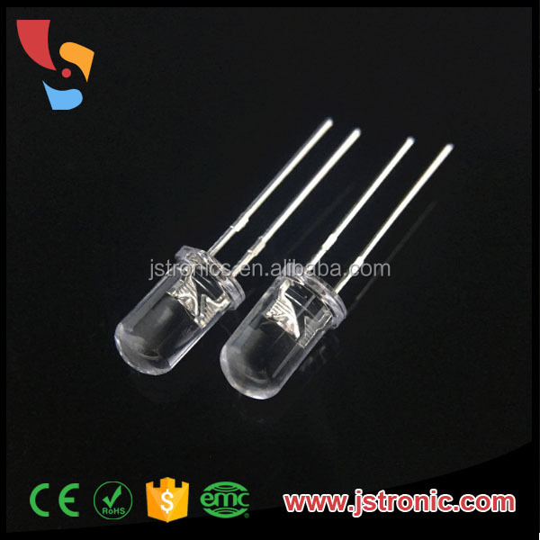 Red 5mm Led Diode 1.8v-2.2v 620nm/630nm/640nm/660nm, 10000mcd - Ideal ...