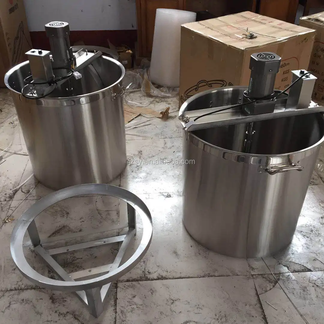 Small Stainless Steel Automatic Hot Pot Sauce Stir Frying Pot/seasoning ...