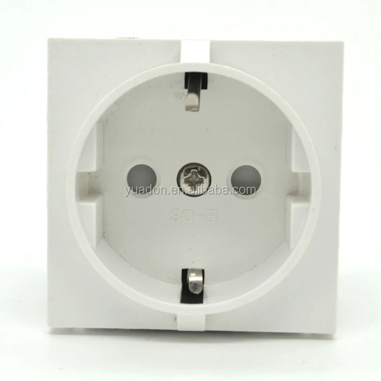 16A 250V Korea Wiring Germany Schuko Electric Power Socket