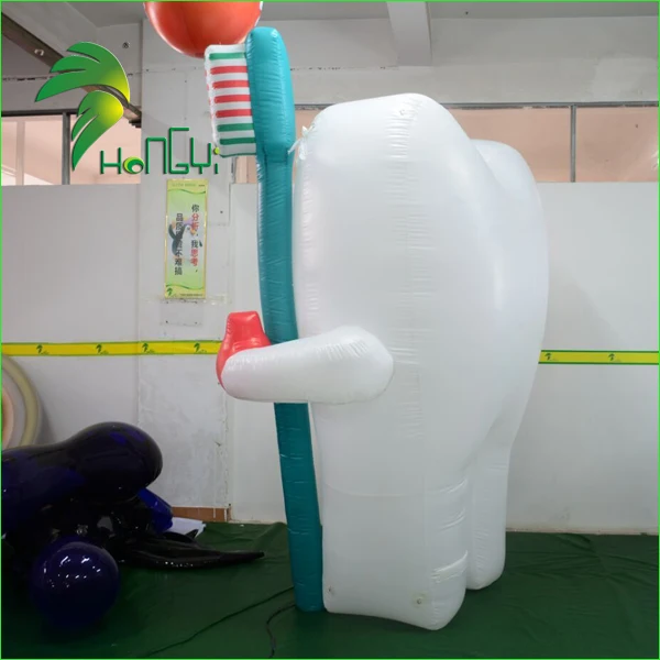 Oxford Cloth Inflatable Tooth Shaped Balloon,Inflatable Teeth Model ...