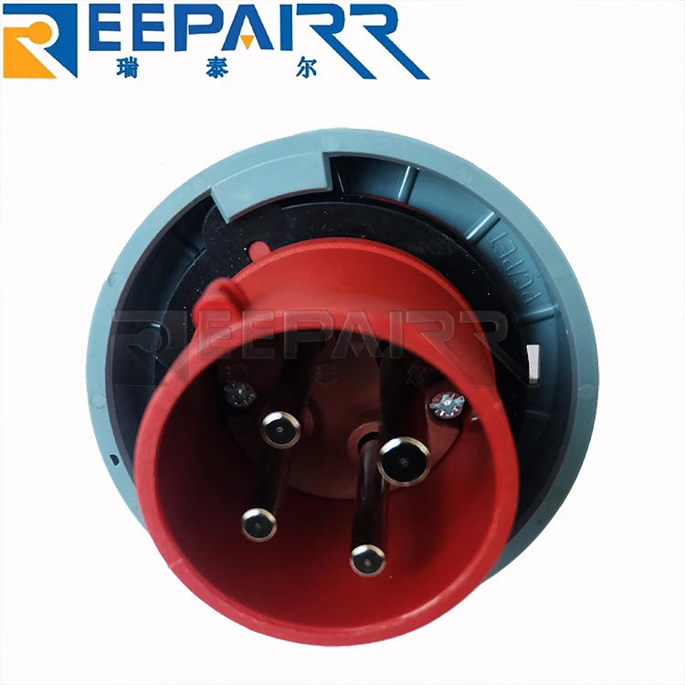 Hot Sale 32a 400v 4p Industrial Plug And Socket For Reefer Container ...