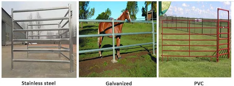 Galvanized Steel Farm Fence Panels - Durable Livestock Yards