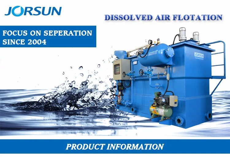 Integrated Dissolved Air Flotation System for Water Treatment