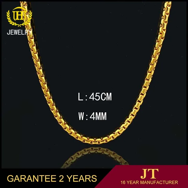 Wholesale Fashion Jewellery Gold Necklace And Gold Chain Designs In ...