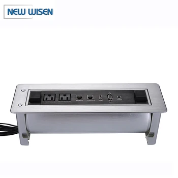 Custom-made Office Conference Table Socket Concealment Power Motorized ...
