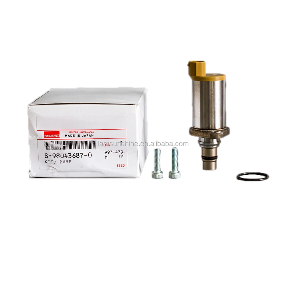 정품 2942000650 SCV 밸브 294200-0650 SK210 2940091221 294009-1221 동일 8 ...