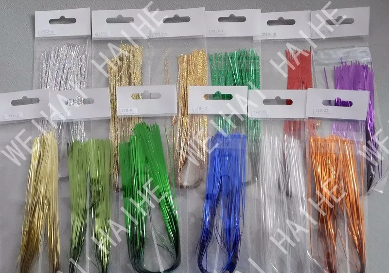 2mm FLASHABOU Tinsel Fly Flash for Fly Tying Strands