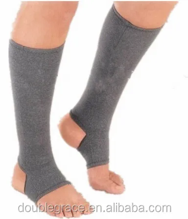 Gel Compression Knee Sock With Gel In Stirrup Toeless Socks,Open Toe ...