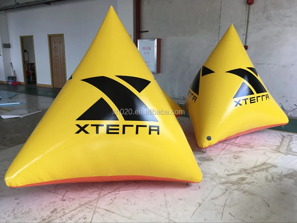 Triangle Floater - Inflatable Buoy for Regatta Sailing Race Markers