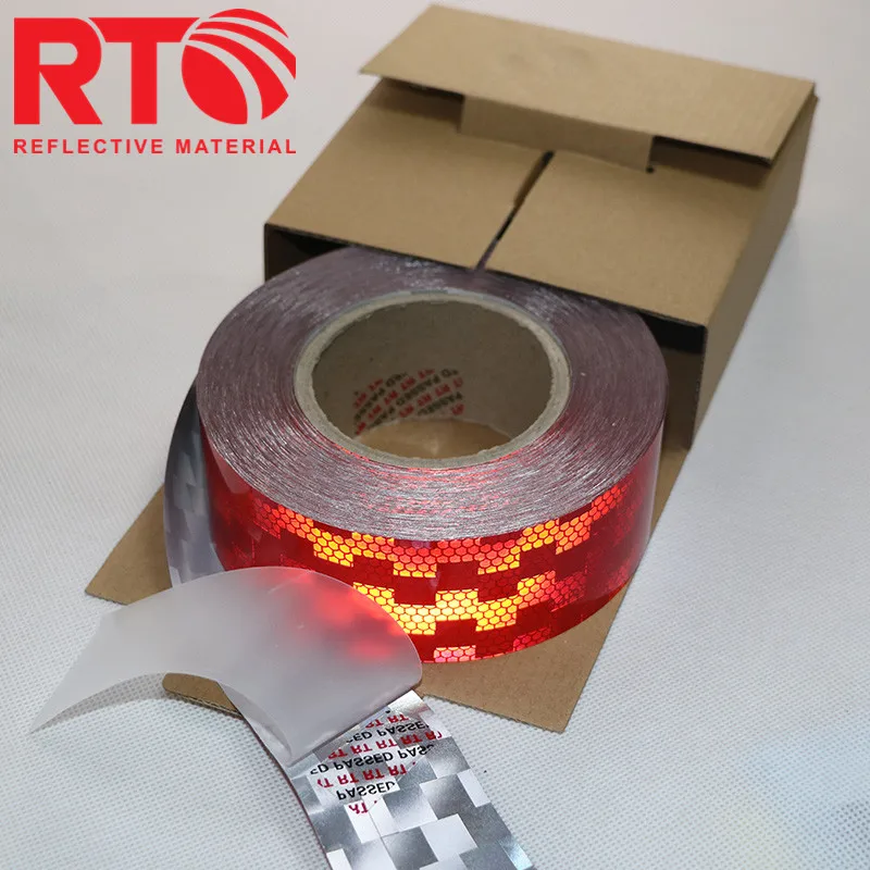 5cmx50m Truck Body Reflector Sticker Safety Reflective Tape Rolls - Buy ...