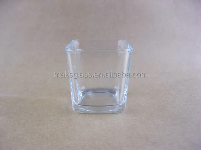 Square Shaped Glass Plant Pot,Glass Flower Pot Garden Pots Glassware ...