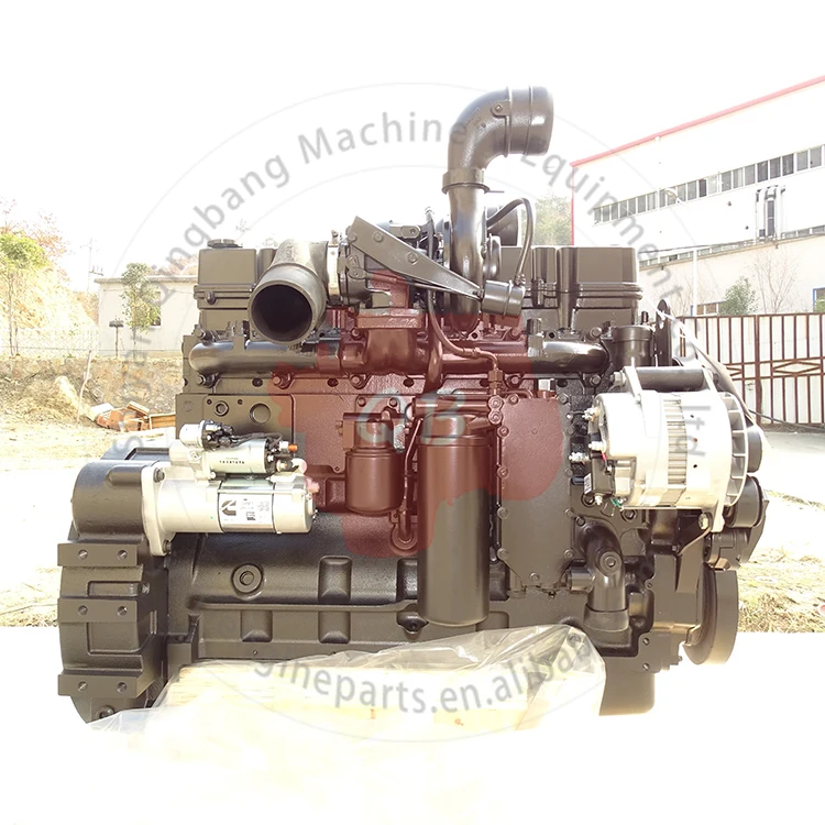 Genuine Turbocharged Diesel Engine Cummins Qsl8.9 280hp 300hp Engine ...