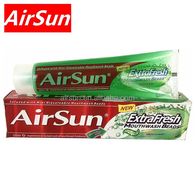 100ml Green Gel Toothpaste With Transparent Tube - Buy Transparent Tube ...