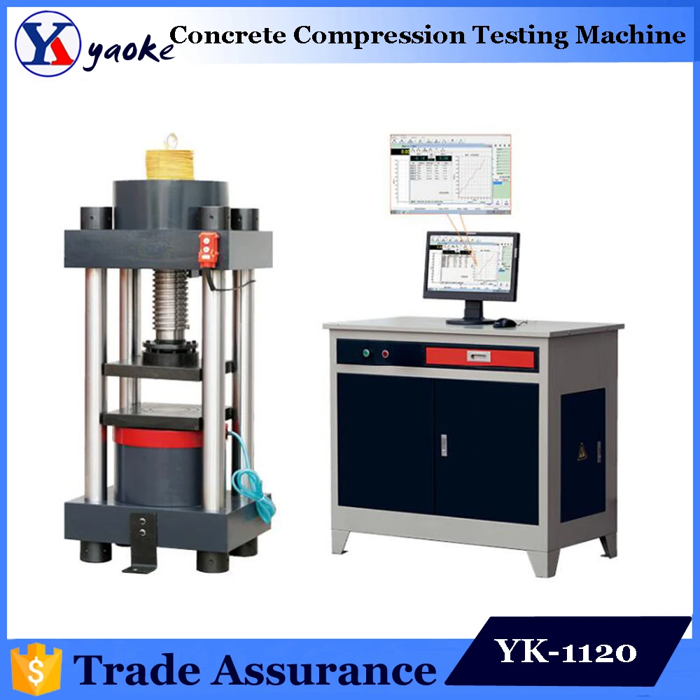 Concrete Compressive Strength Testing Machine+manual Compression ...