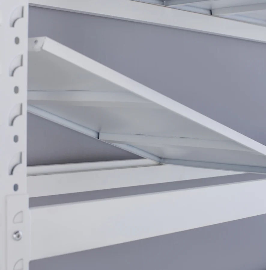 Heavy Duty Shelving Storage Narrow Metal Pallet Rack Steel Decking ...