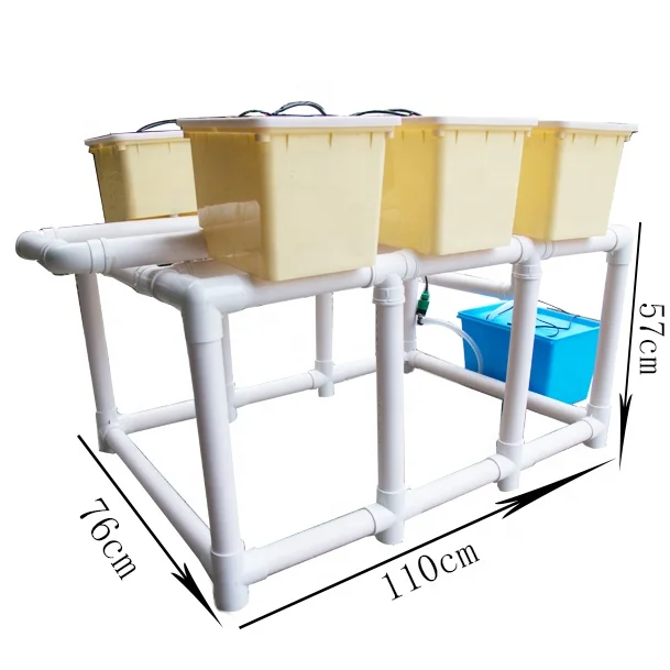Hydroponic Dutch Bucket Indoor Plant Growing System Bato Bucket Nft ...