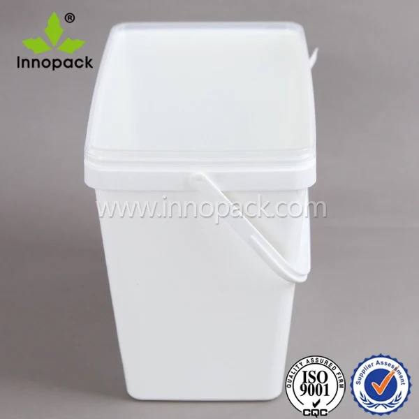 Any Color 1 Gallon Rectangular Plastic Containers With Lid With Handle ...