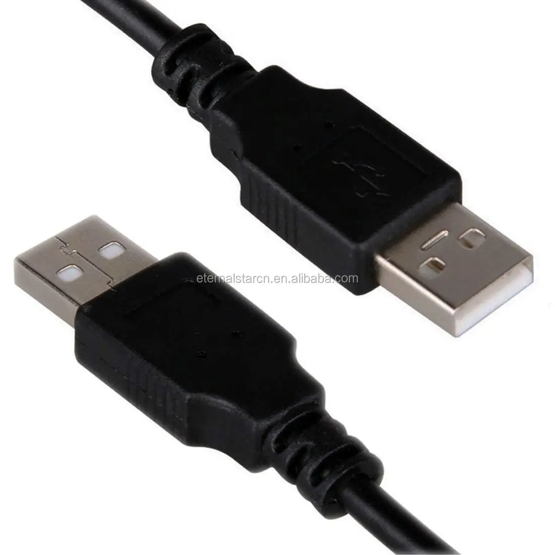 Usb 2.0 Extension Data Charging Cable Type Am To Am Black - Buy Us Am ...