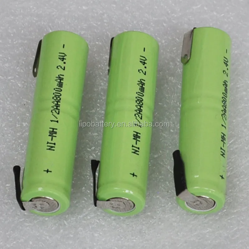 2/3aa 800mah 2.4v Ni-mh Battery Pack - Buy Ni-mh 2.4v 800mah,Ni-mh ...