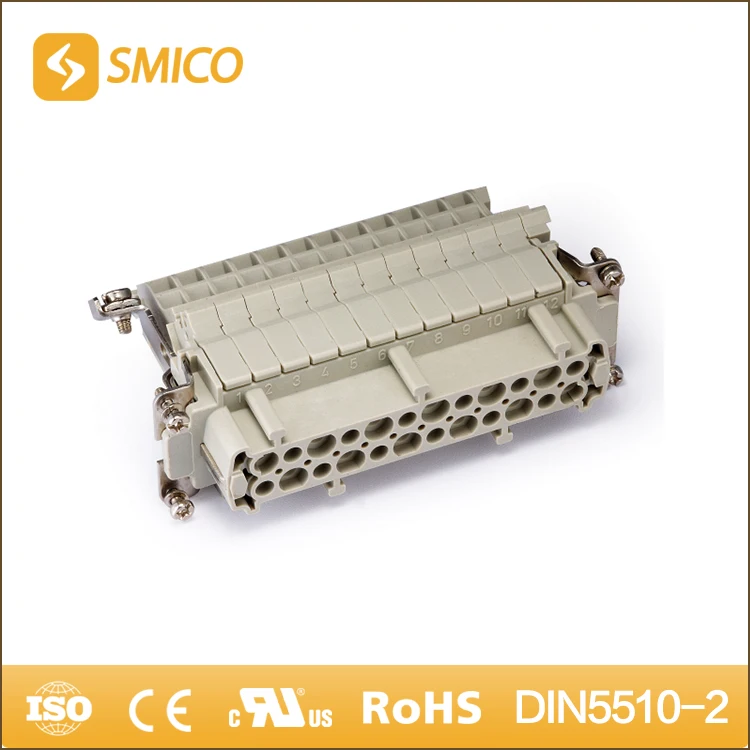 HE-024-F.AV.L /HE-024-M.AV.R Heavy Duty Connectors for Industrial Use