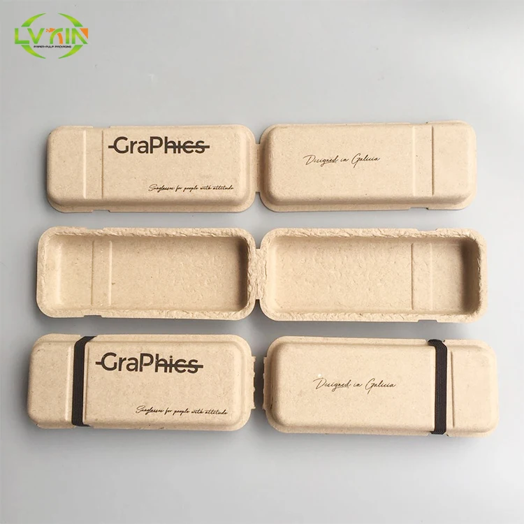 Free Sample Paper Pulp Box Biodegradable Pulp Paper Box Recycled Molded ...