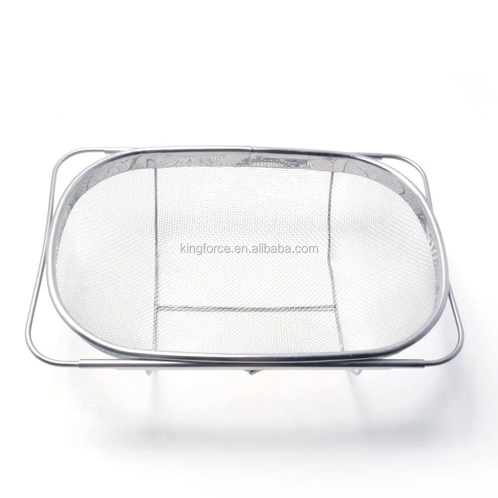 High Quality Kitchen Colander Stainless Steel Strainer Over-the-sink ...