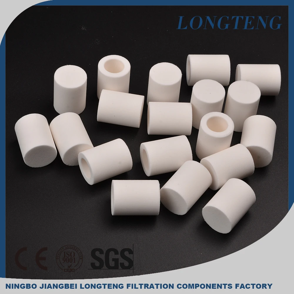 Plastic Exhaust Air Line Silencer Alcohol Or Beverages Use 1-100micron ...