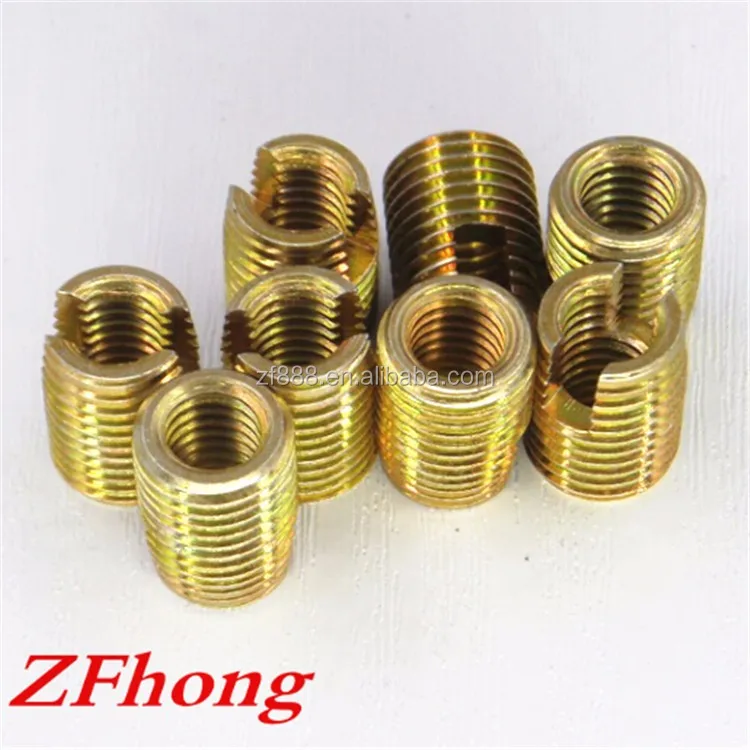 Carbon Steel Wiht Yellow Zinc 302 Type Slotted Self Tapping Thread ...