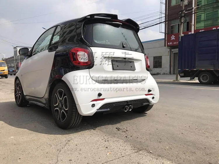 Smart 453 Body Kit For Smart W453 To B Style With Front Lip Side Skirts ...