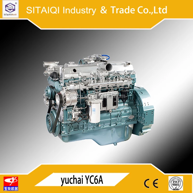 Brand New Yuchai Marine Diesel Engine Yc6a Series 250hp To 400hp For ...