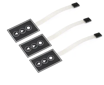 Custom Flex Tail 3 Button Membrane Switch - Buy 3 Button Membrane ...