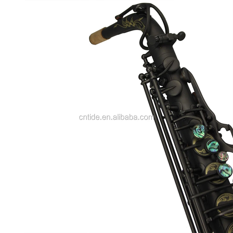 High Grade Professional Matte Black Color Body Silver Bell Alto ...