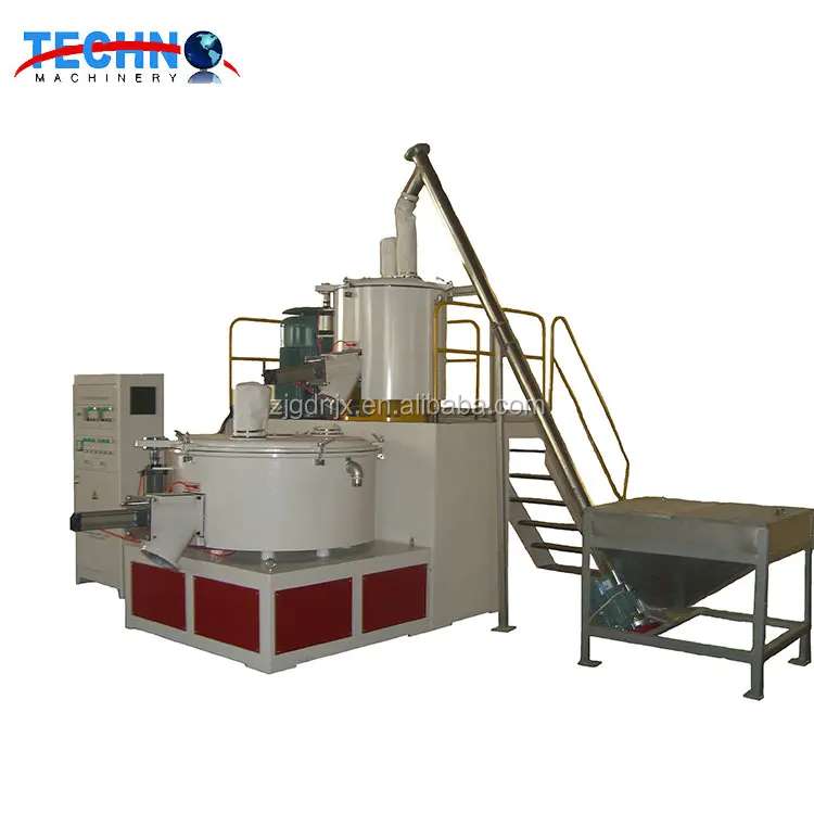New Product Automatic Raw Material Plastics Pvc Vertical Mixing Unit ...