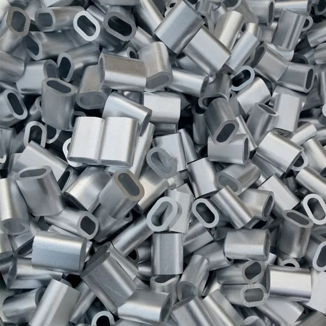 Double Hole 8 Shape Aluminum Ferrule - Buy 1/16"-1/2" Number 8 Shape ...