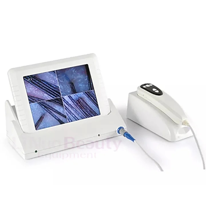 2 In 1 Potable Hair Analysis Software/skin And Hair Analyzer Machine ...