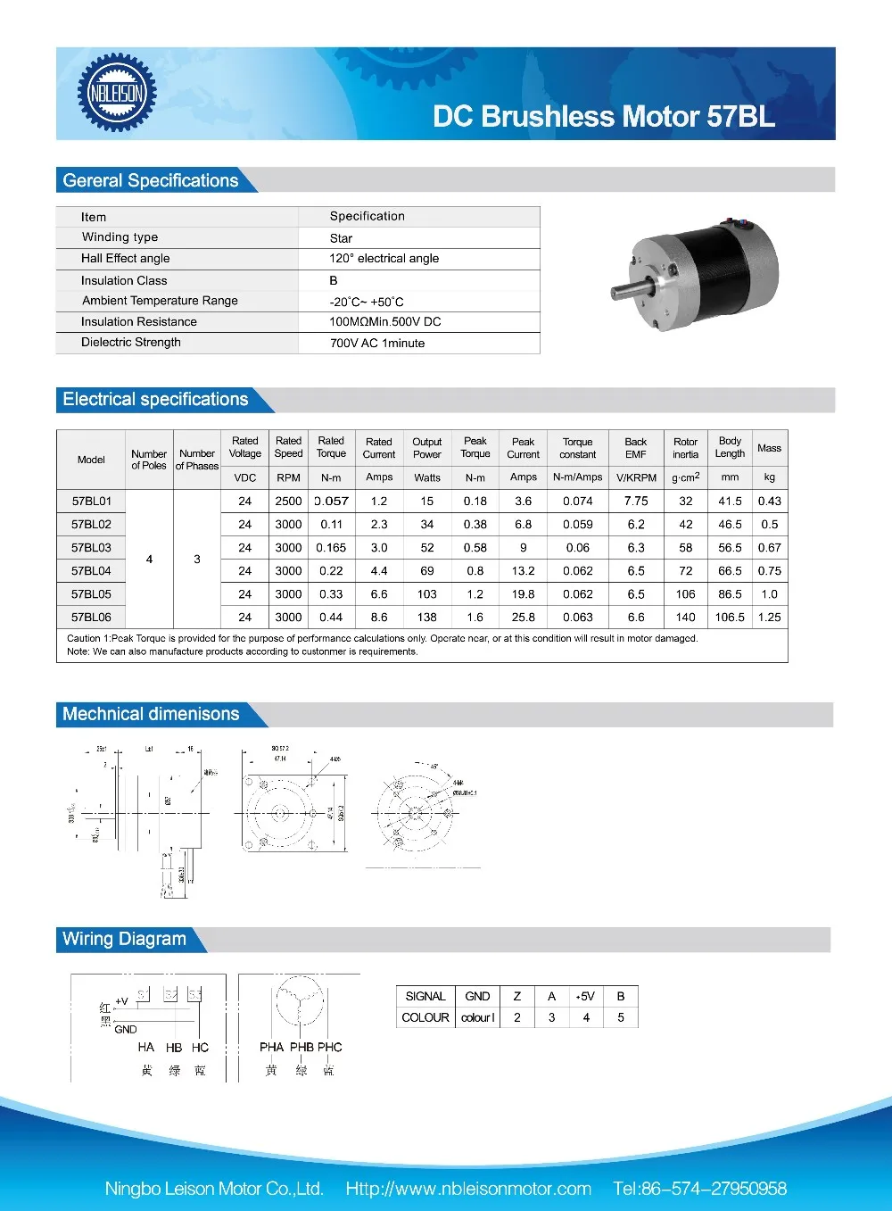 57bl 24v 3000rpm Bldc Motor Washing Machine - Buy Bldc Motor Washing ...