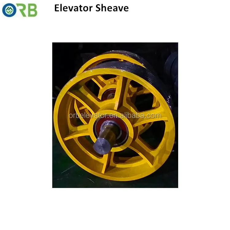 Customized Cast Iron Elevator Sheave - Durable & Efficient