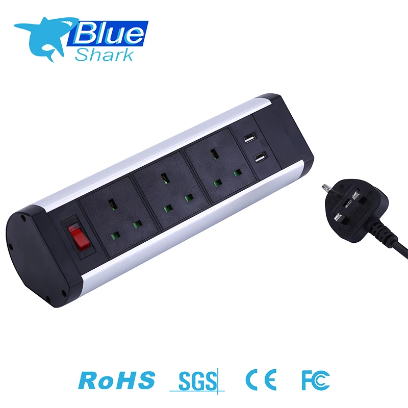 New Design Uk Plug Table Surface Mounted Pod Socket With Bracket ...