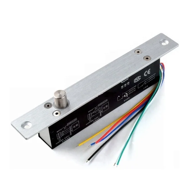 Narrow Panel Type Electronic Bolt Magnetic Door Lock Combination Safe ...