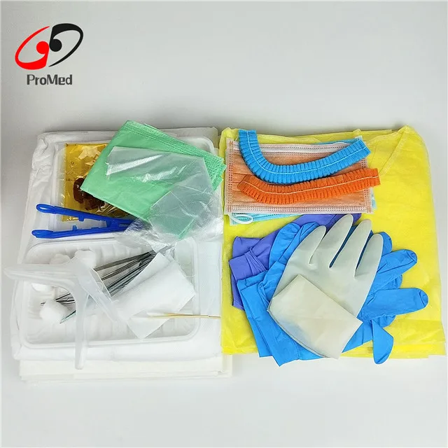 Surgical Laparoscopy Drape Kits Obstetric Delivery Pack - Buy Clean ...