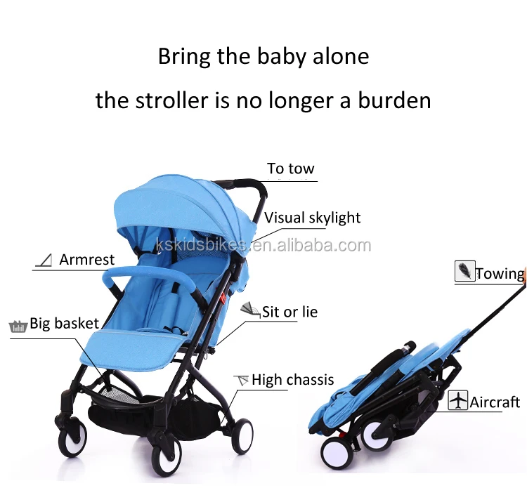 Factory Price Hot-selling Aluminum Alloy Frame Baby Stroller Ks-a8 ...