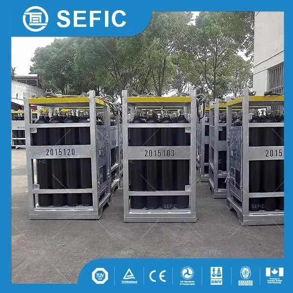 Argon Bottle Manifold And Rack For High Pressure Seamless Steel Gas ...