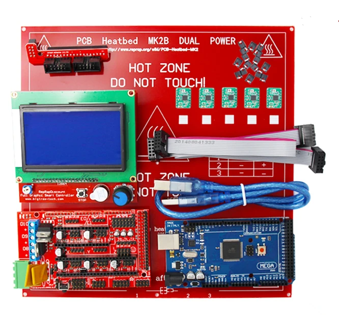 3d Printer Motherboard Suite Ramps1.4 Mega 2560 A4988 Drive Board ...