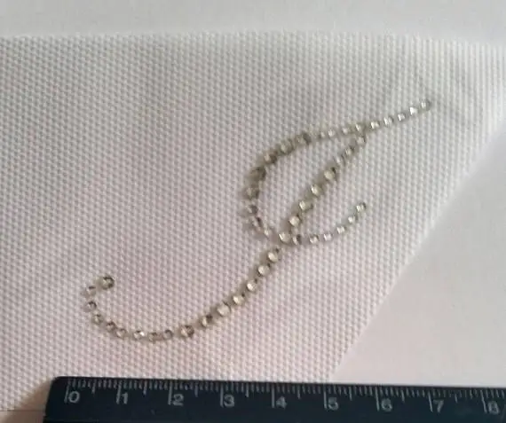 Custom Alphabet Letters Iron On Script Heat Press Decal Hotfix Patches ...