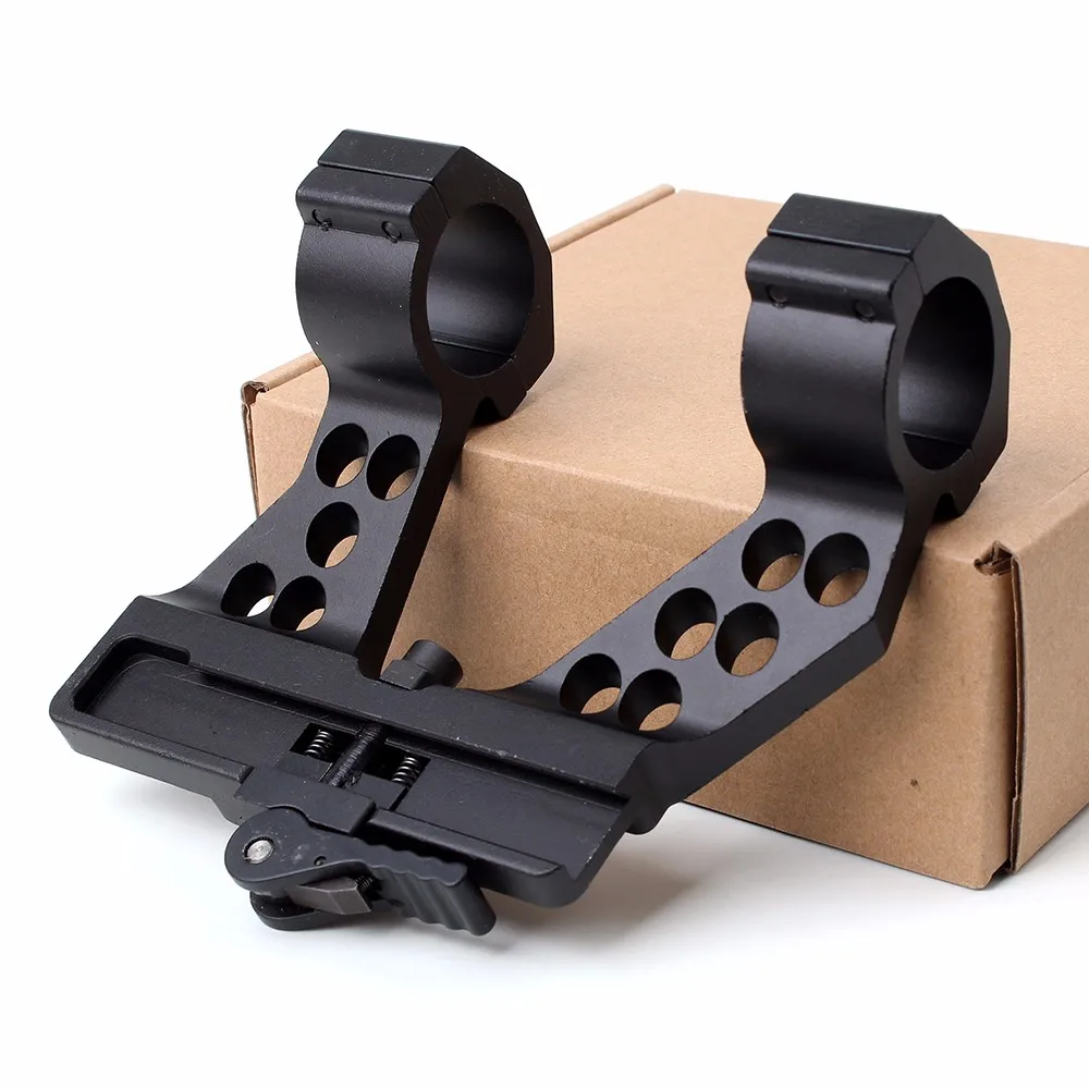 Quick Detach Ak Side Rail Scope Mount With Integral 1 Inch/30mm Ring ...