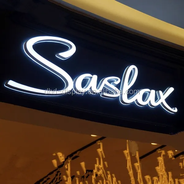 Led Luminous Word 3d Acrylic Letters Shop Signage - Buy Shop Signage,3d ...