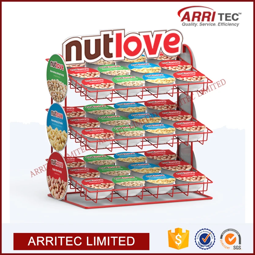 Hot Sale Counter Nut Snack Display Rack Stand - Buy Nut Snack Display ...