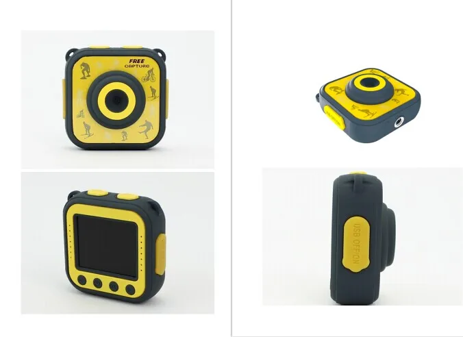 Ourlife Kids Action Camera Waterproof Video Digital Children Cam 1080p ...