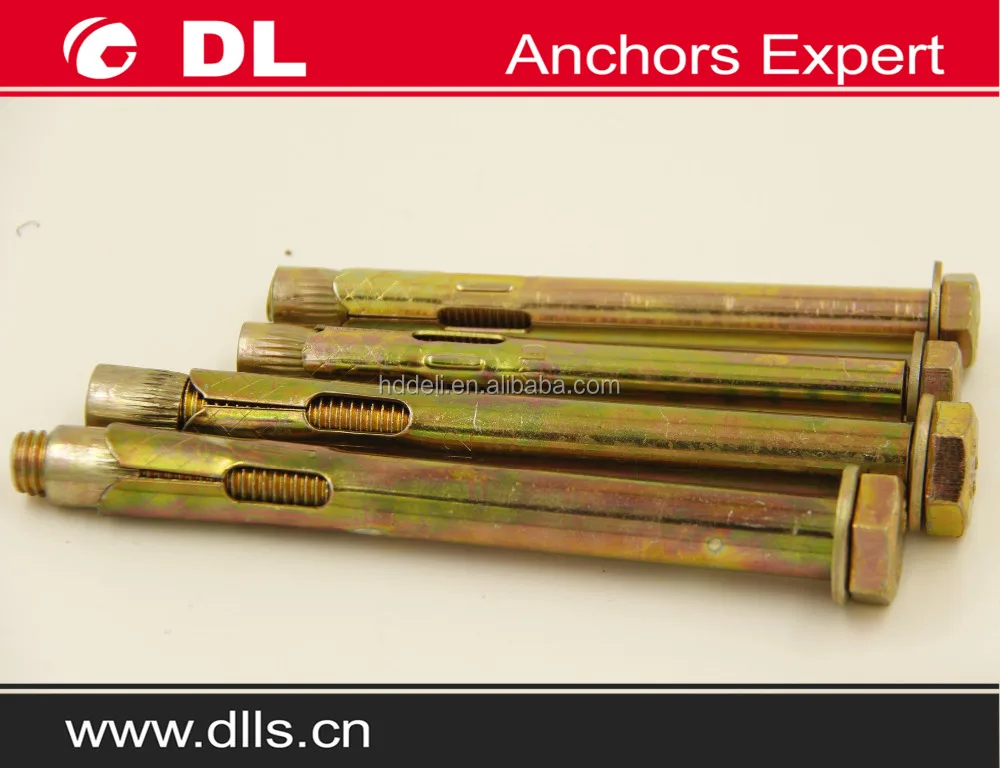 Hex Head Concrete Expansion Anchor Bolts/sleeve Anchor - Buy Hex Sleeve ...